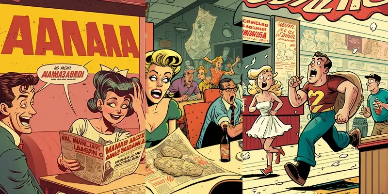 Mad Magazine Style Comics Midjourney Prompt | PromptBase