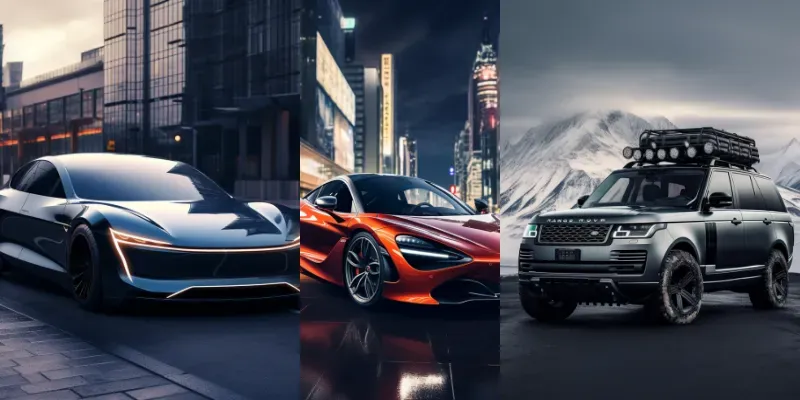 Design Your Dream Cars A Customizes Midjourney Prompt | PromptBase