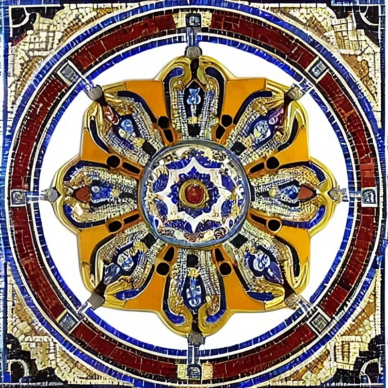 Ancient Opulence Mosaics Stable Diffusion Prompt | PromptBase