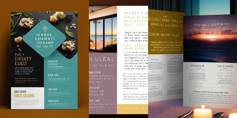 Elegant Business Flyers For Marketing Midjourney Prompt | PromptBase