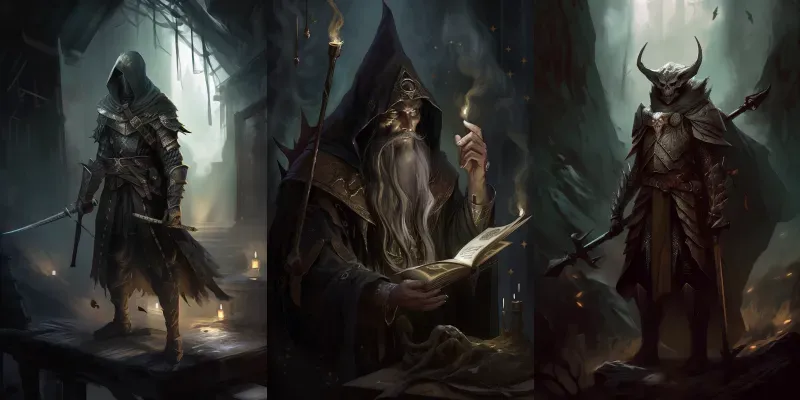 DnD Character Art Midjourney Prompt | PromptBase