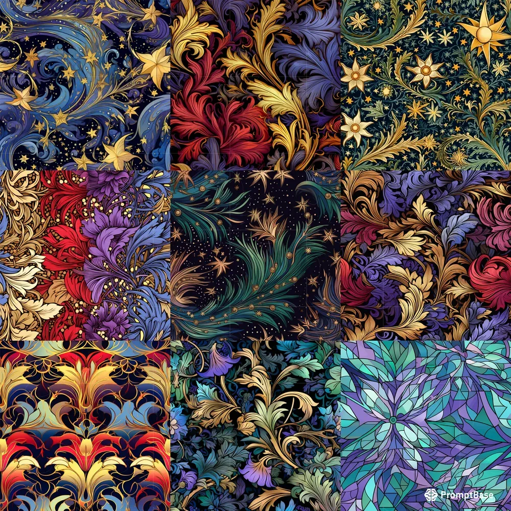 Elegant Patterns Midjourney Prompt | PromptBase