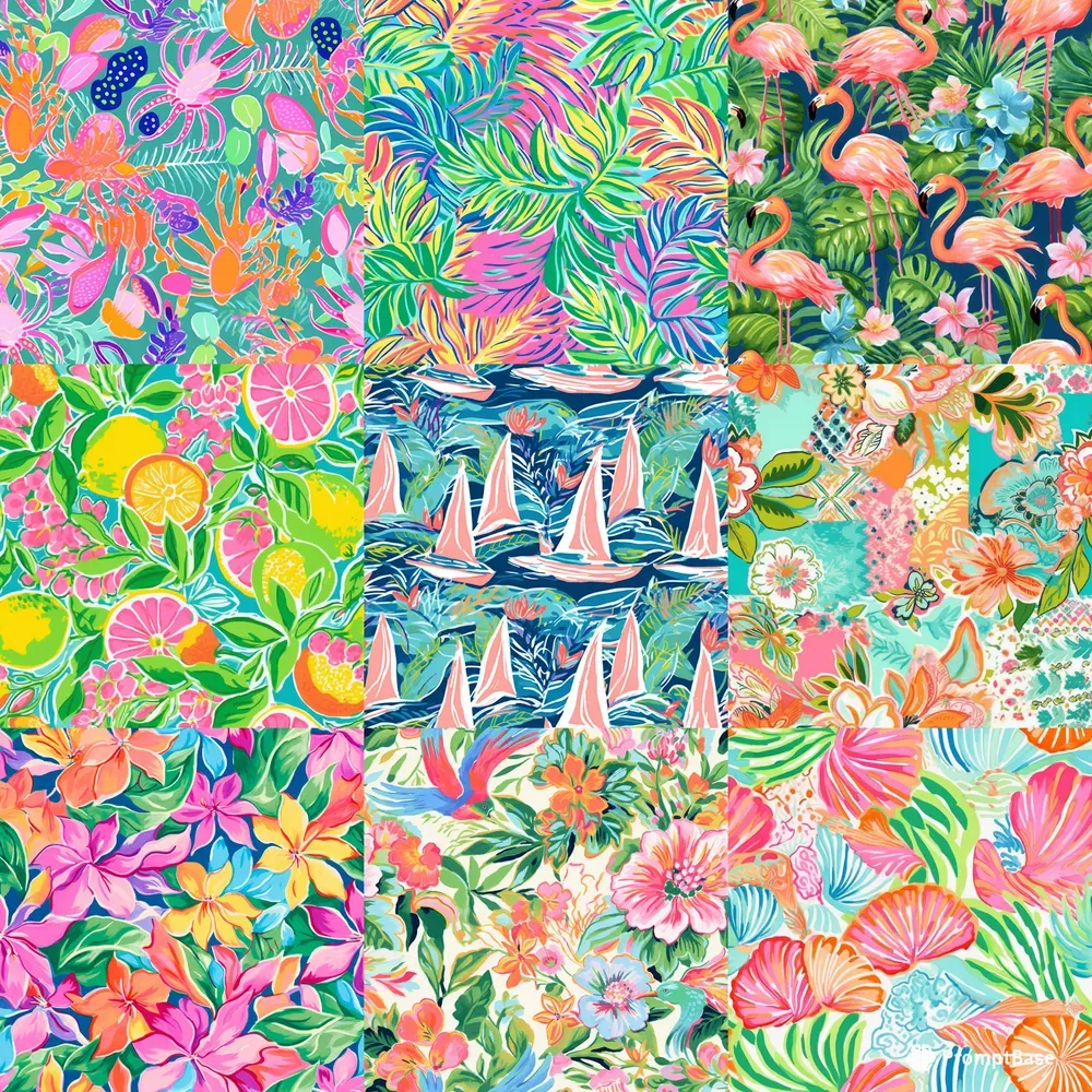 Dynamic Chroma Print Patterns Midjourney Prompt | PromptBase