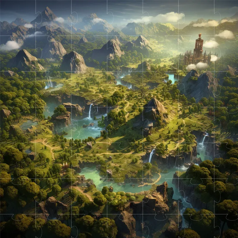 RPG Maps Locations Midjourney Prompt | PromptBase