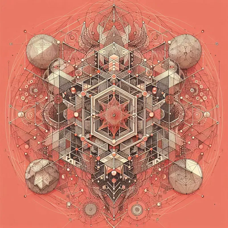 Complex Geometry Wallpapers DALL·E Prompt | PromptBase