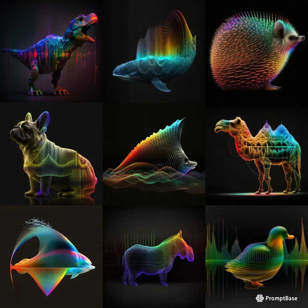 Spectrum Art Midjourney Prompt | PromptBase
