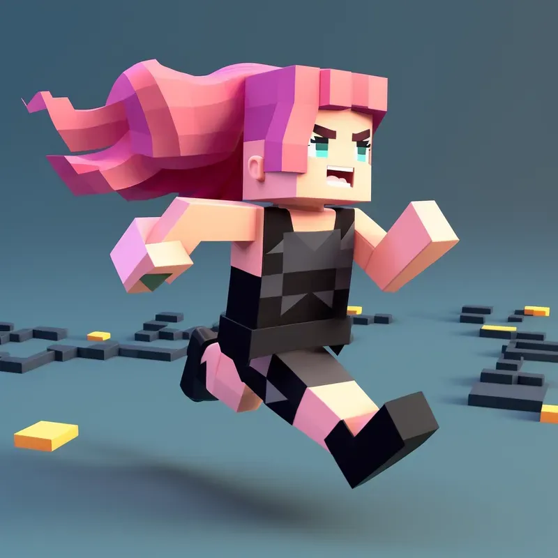 3D Pixel Characters Midjourney Prompt | PromptBase