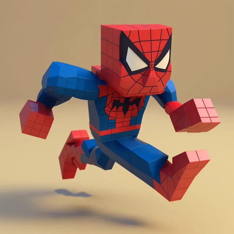 3D Pixel Characters Midjourney Prompt | PromptBase