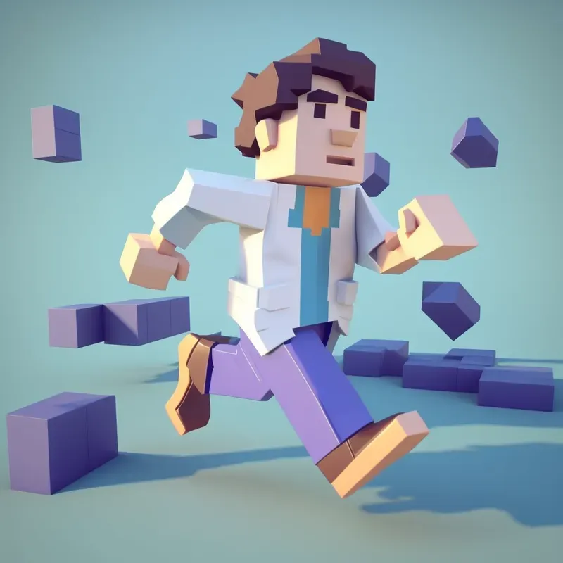 3D Pixel Characters Midjourney Prompt | PromptBase