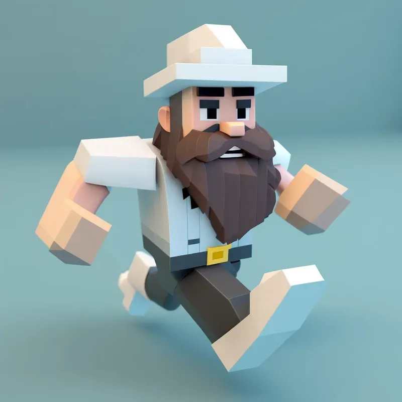 3D Pixel Characters Midjourney Prompt | PromptBase