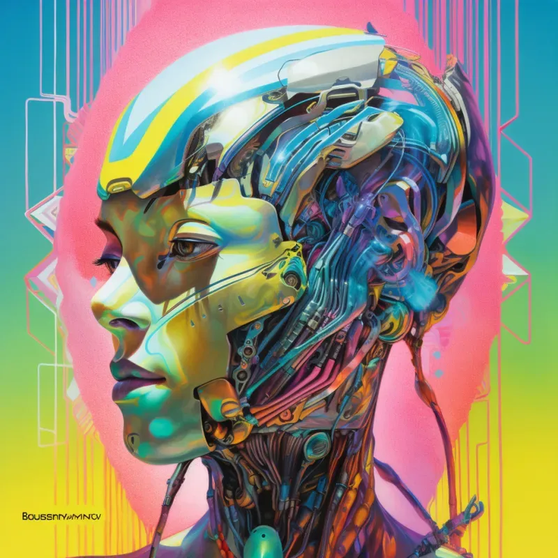 Futuristic Album Designs Midjourney Prompt | PromptBase