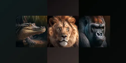 Realistic Animals Portraits Midjourney Prompt | PromptBase