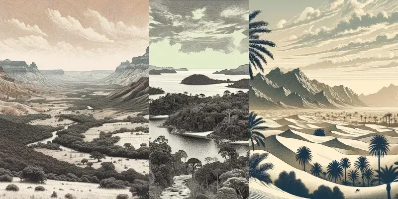 Landscape Background Generator App | PromptBase