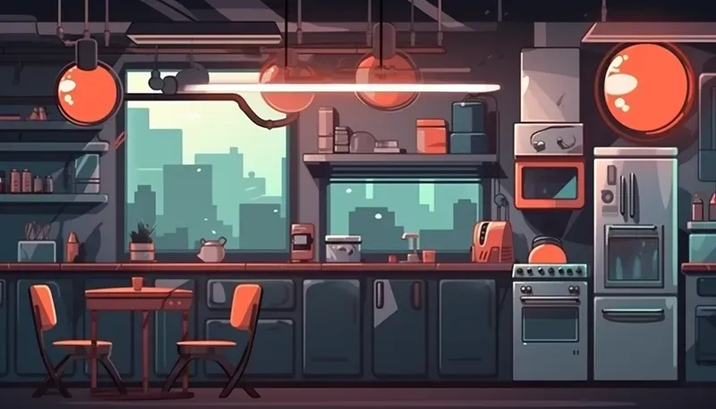 2D Platformer Game Interior Backgrounds Midjourney Prompt | PromptBase