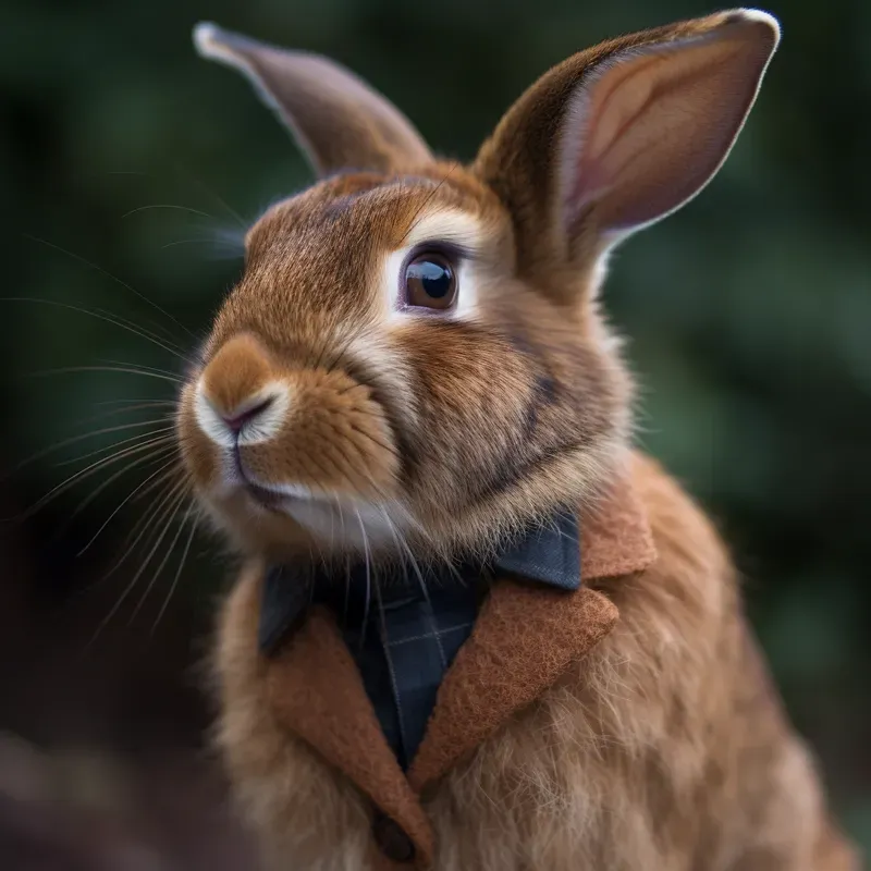 Animals In Formal Attire Midjourney Prompt | PromptBase