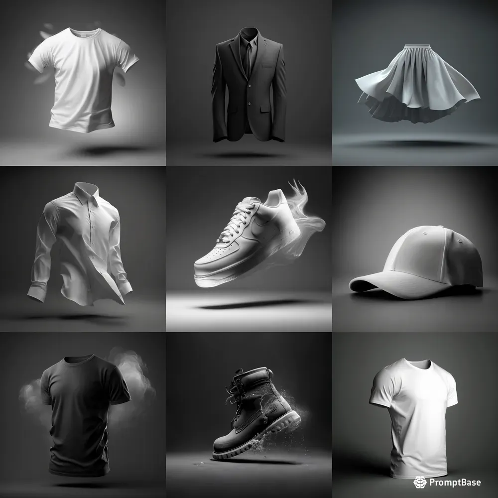 Basic Clothes For Ads Midjourney Prompt | PromptBase