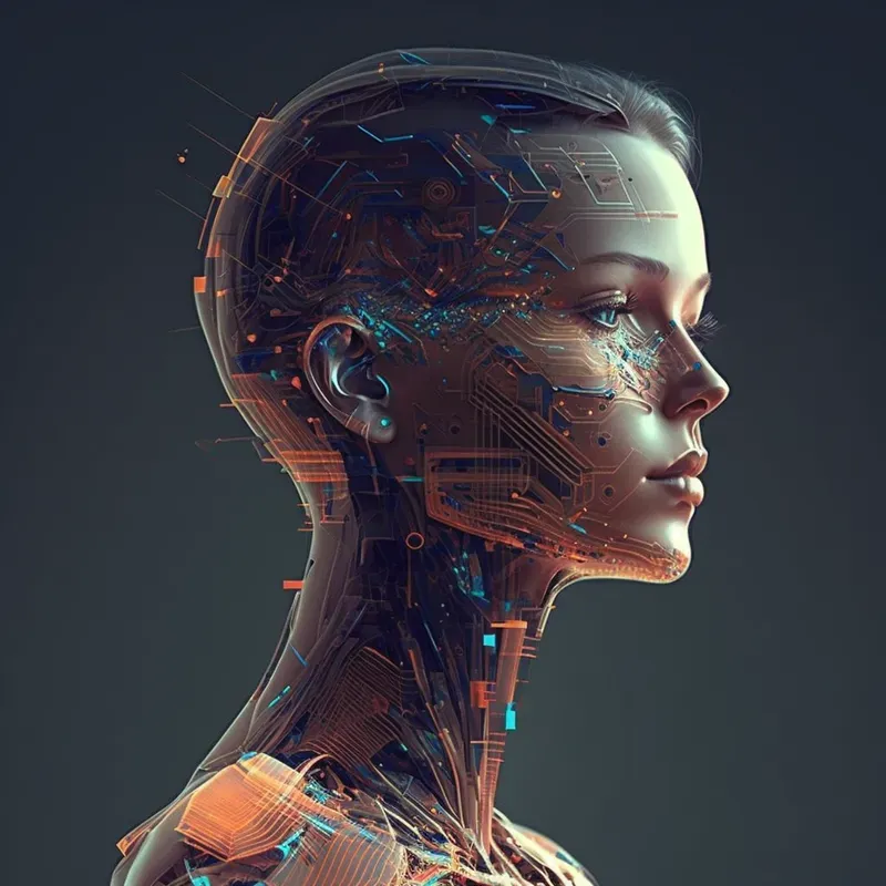 Cyborg Face Designs Midjourney Prompt | PromptBase