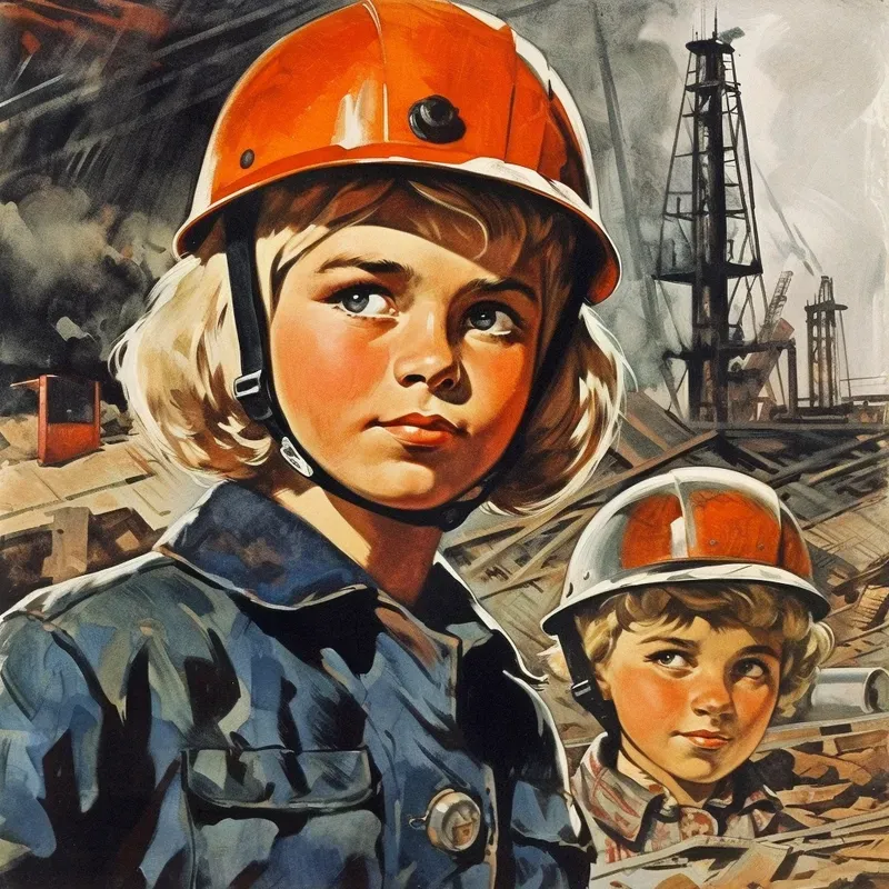 Soviet Propaganda Posters Midjourney Prompt | PromptBase