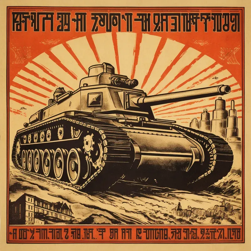 Soviet Propaganda Posters Midjourney Prompt | PromptBase