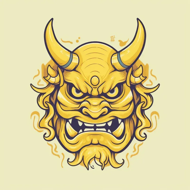 Cool Oni Mask Designs Midjourney Prompt | PromptBase