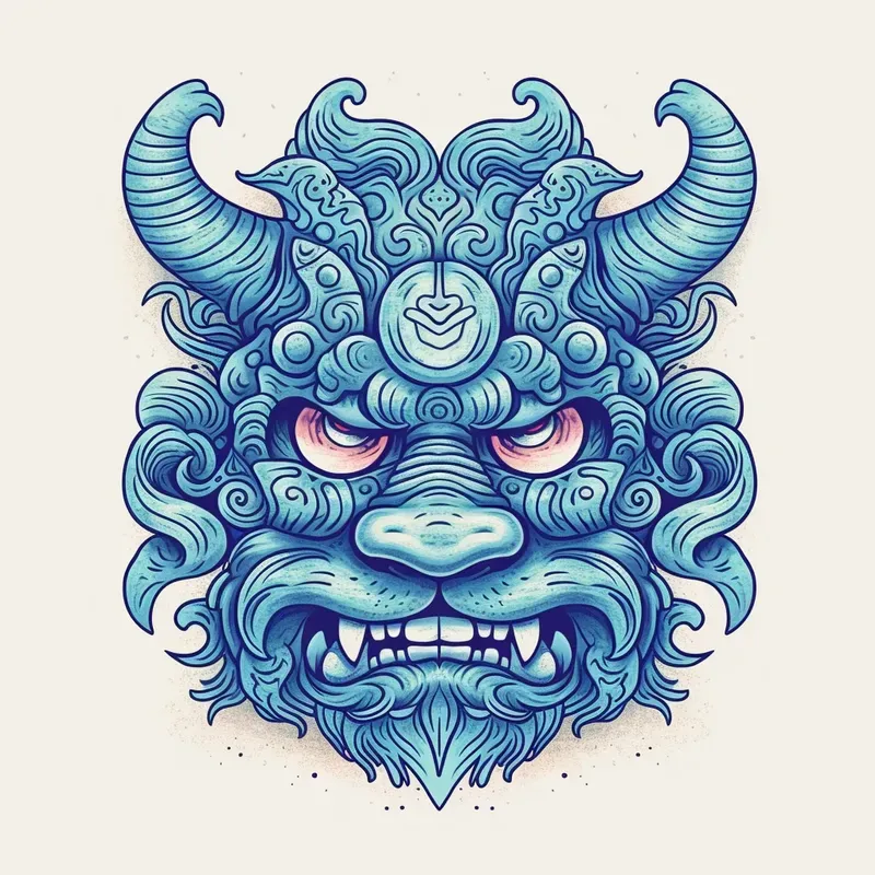 Cool Oni Mask Designs Midjourney Prompt | PromptBase