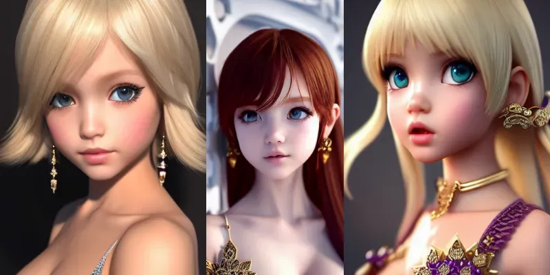 Chibi Girl Avatars Customizable Imgs Stable Diffusion Prompt | PromptBase