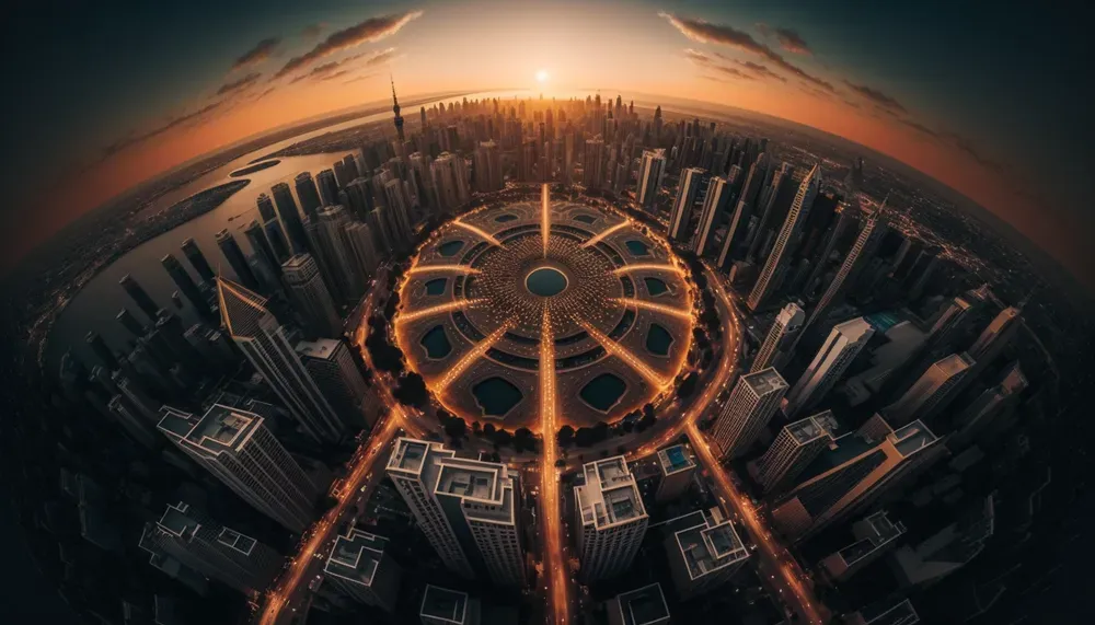 Exciting Landscapes Cityscapes Midjourney Prompt | PromptBase