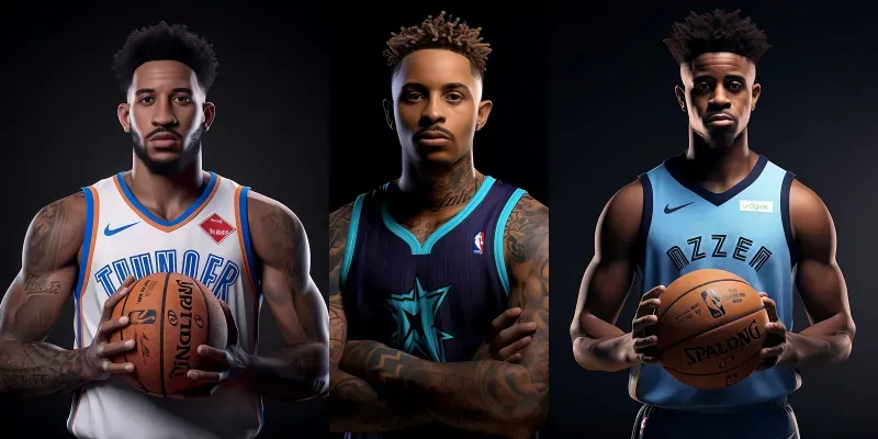 Nba 2k Realistic Character Models Midjourney Prompt | PromptBase