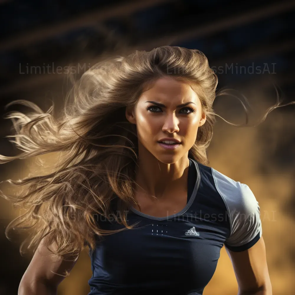 Realistic Photography From Female Athletes Midjourney Prompt | PromptBase