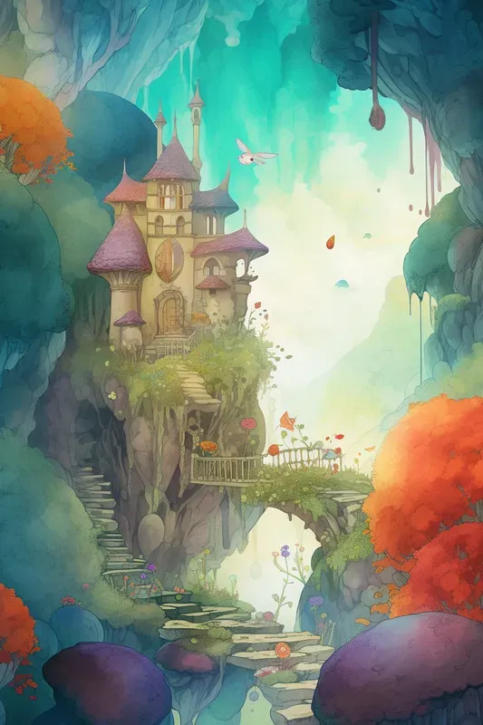 Dreamy Game Worlds Midjourney Prompt | PromptBase