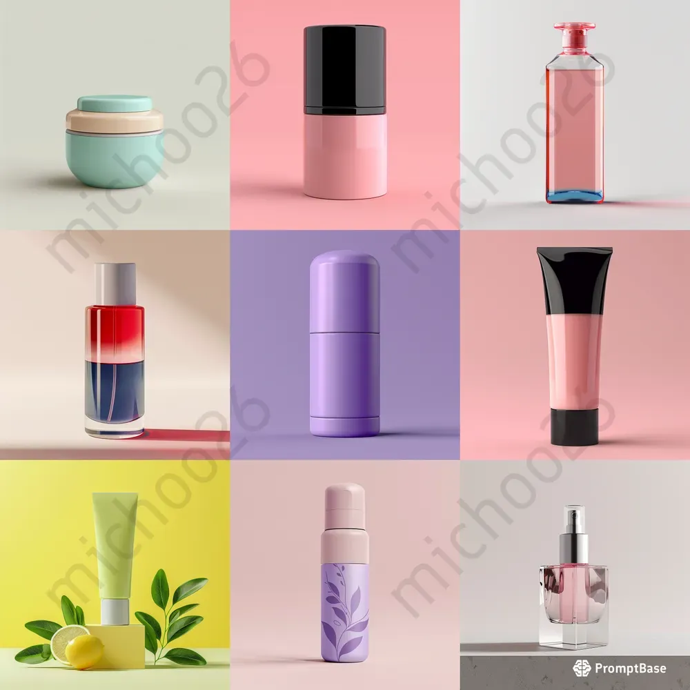 Designs Of Cosmetics Photos Midjourney Prompt | PromptBase