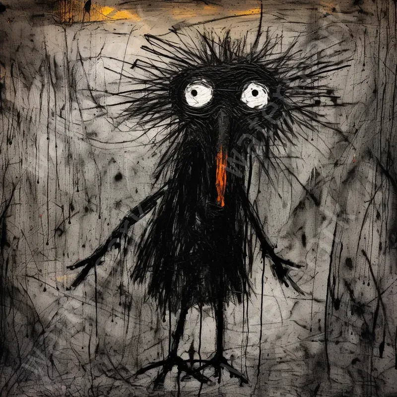 Creepy Scary Children Drawings Midjourney Prompt | PromptBase