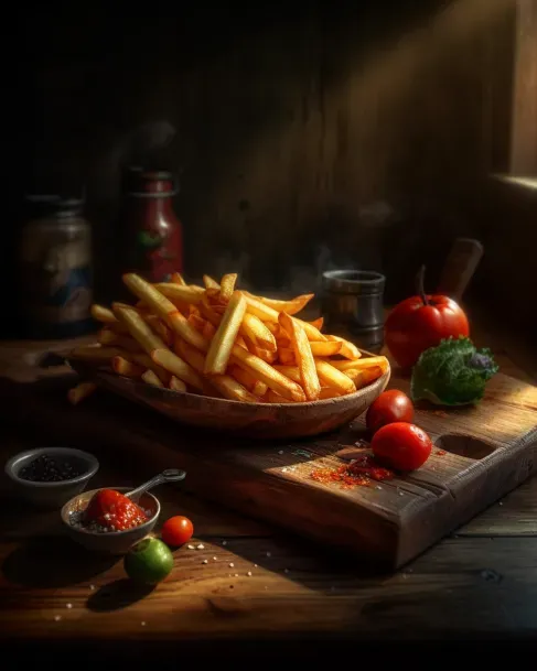 Extreme Photorealistic Foods Detailed Midjourney Prompt | PromptBase