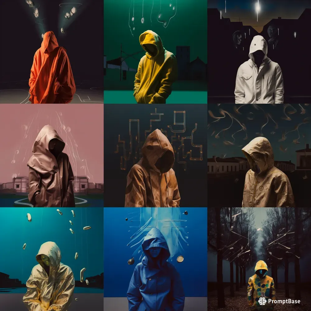 Faceless People Art Midjourney Prompt | PromptBase