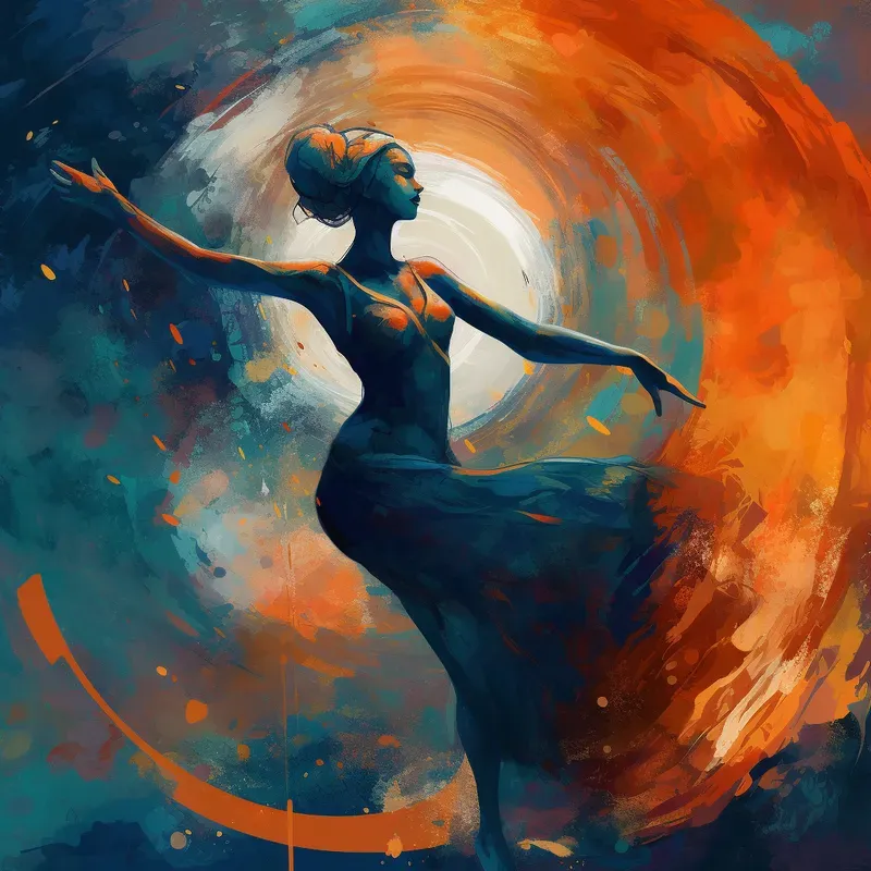 Abstract Expressionist Human Portraits Midjourney Prompt | PromptBase