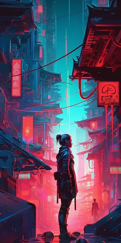 Futuristic Neotokyo Adventures Midjourney Prompt | PromptBase