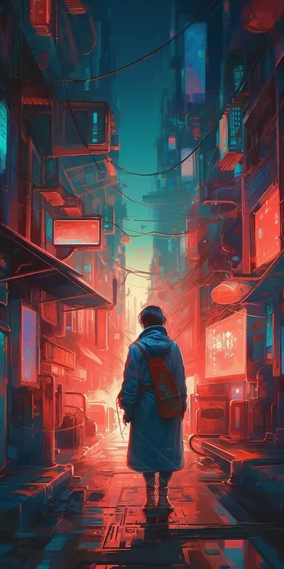 Futuristic Neotokyo Adventures Midjourney Prompt | PromptBase