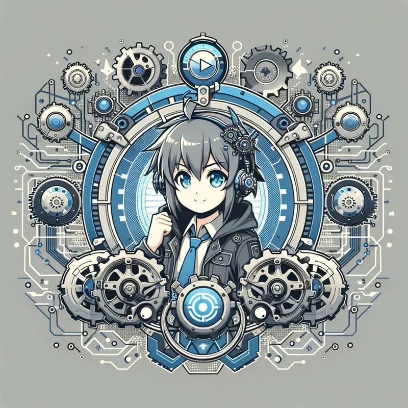 Enigmatic Anime Avatars In Circular Emblems DALL·E Prompt | PromptBase