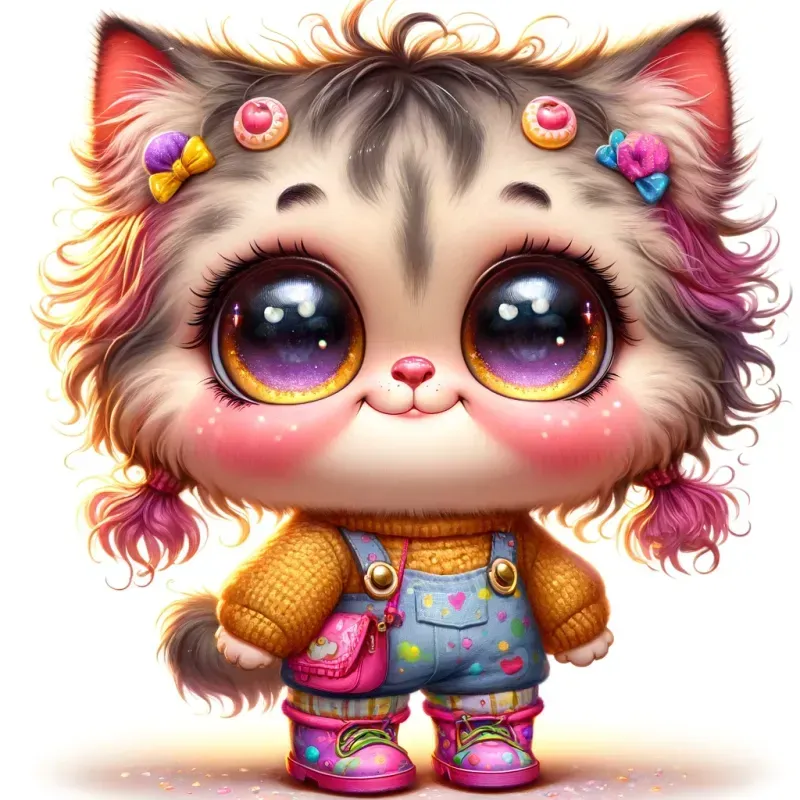 Unbearably Cute Cuddlebug Mascot Designs DALL·E Prompt | PromptBase