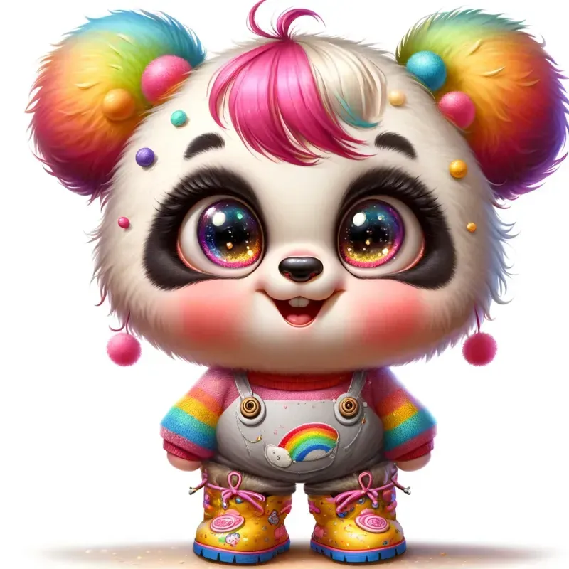 Unbearably Cute Cuddlebug Mascot Designs DALL·E Prompt | PromptBase