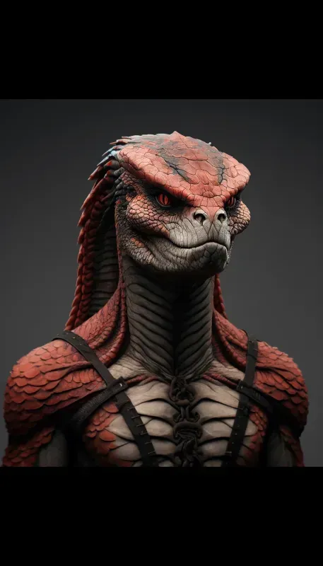 Realistic Humanoid Creature Portraits DALL·E Prompt | PromptBase