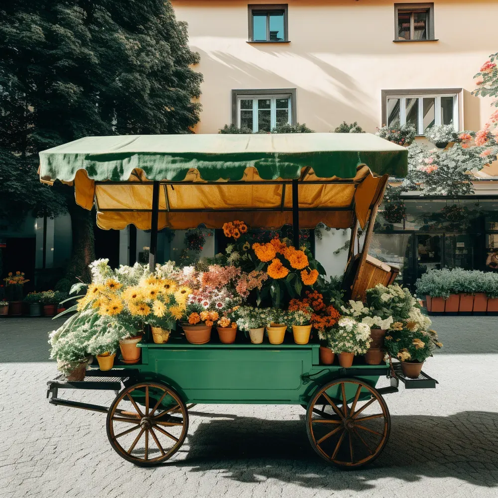 Variously Cart Generations Midjourney Prompt | PromptBase