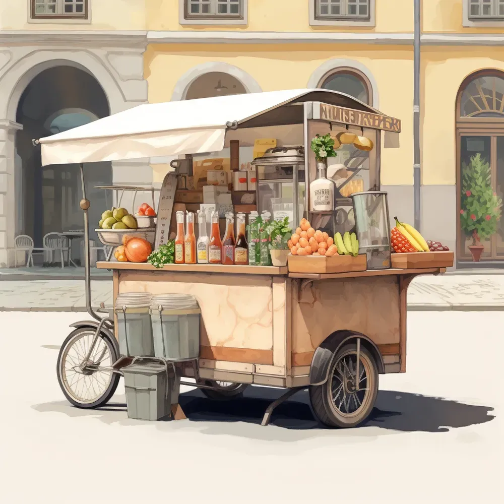 Variously Cart Generations Midjourney Prompt | PromptBase