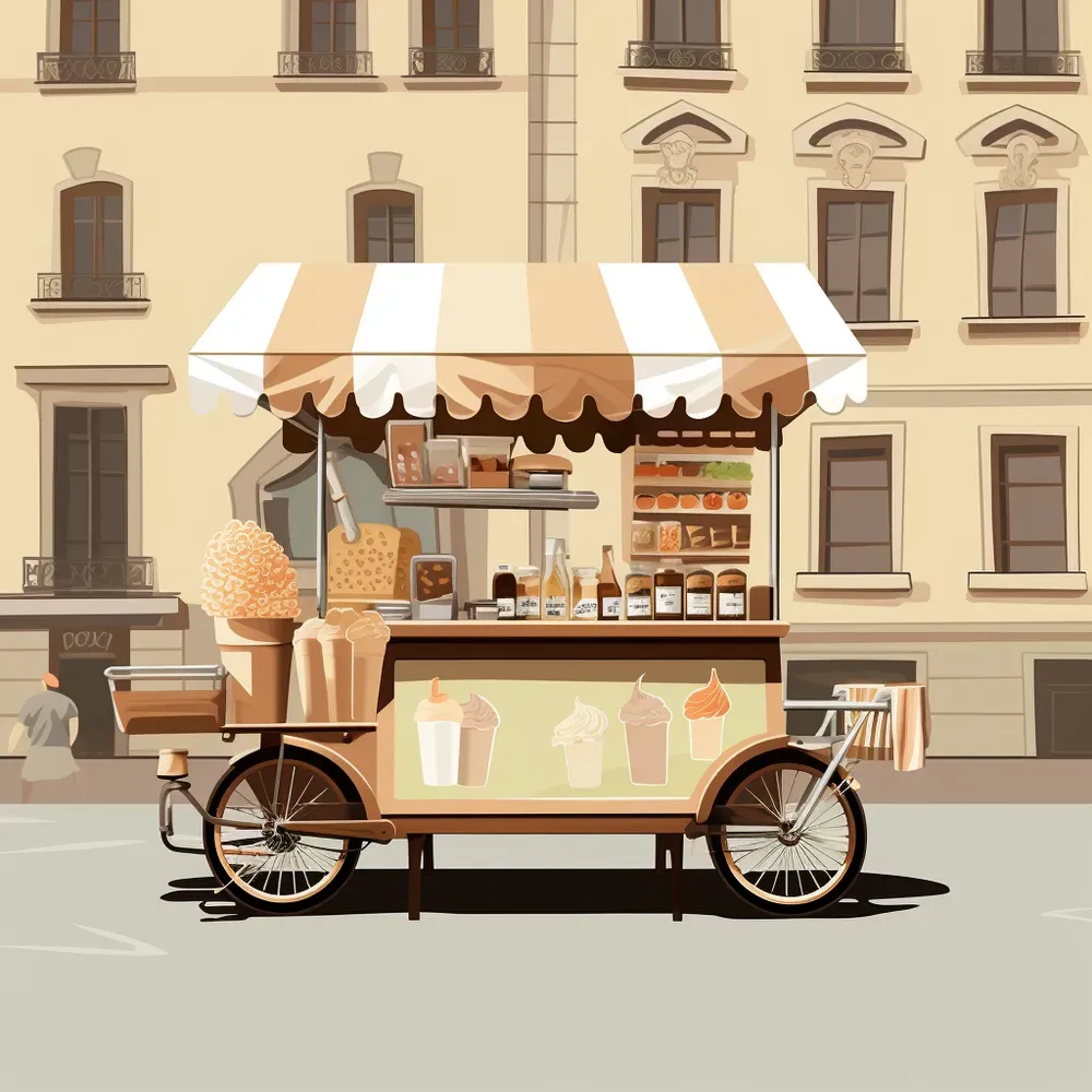 Variously Cart Generations Midjourney Prompt | PromptBase