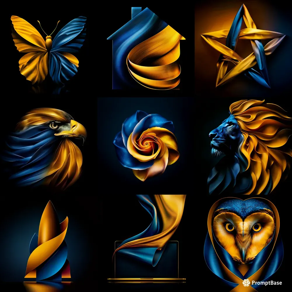 Expressive Logos Midjourney Prompt | PromptBase