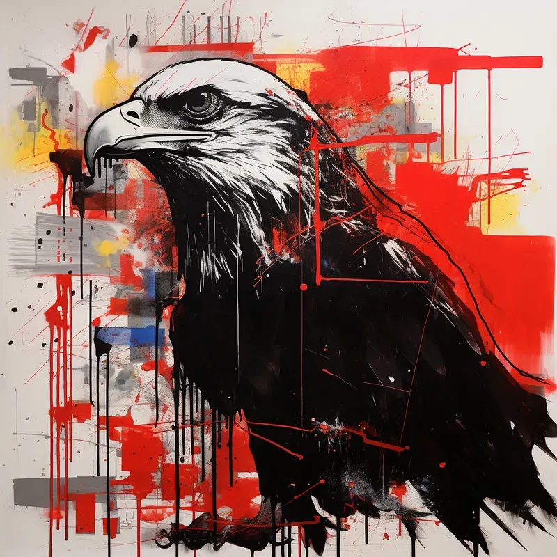 Abstract Animal Collages Midjourney Prompt | PromptBase