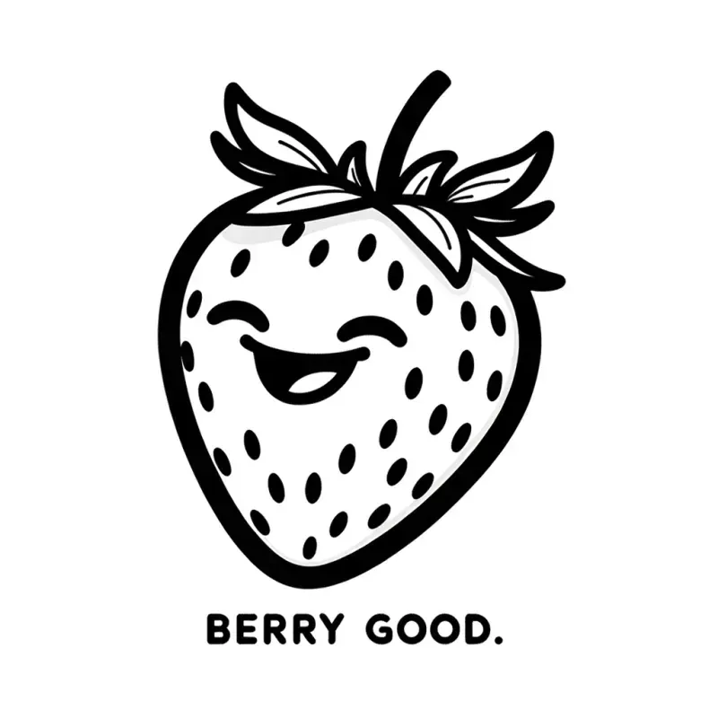 Funny Line Art Illustrations With Jokes DALL·E Prompt | PromptBase