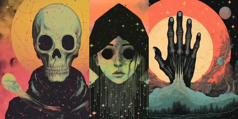 Creepy Sinister Distorted Artwork Midjourney Prompt | PromptBase