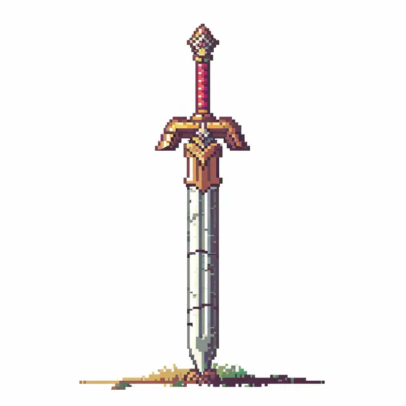Side Scroller Retro Pixel Game Assets Midjourney Prompt | PromptBase