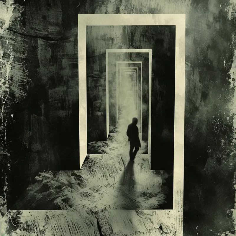 Horror Collages With Haunted Elements Midjourney Prompt | PromptBase